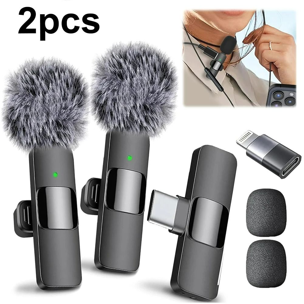 Best price for New Type-C Wireless Bluetooth Lavalier Microphones ...