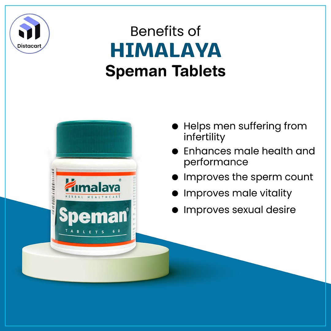 Best price for Himalaya Speman Tablets Enhances sperm count, motility ...