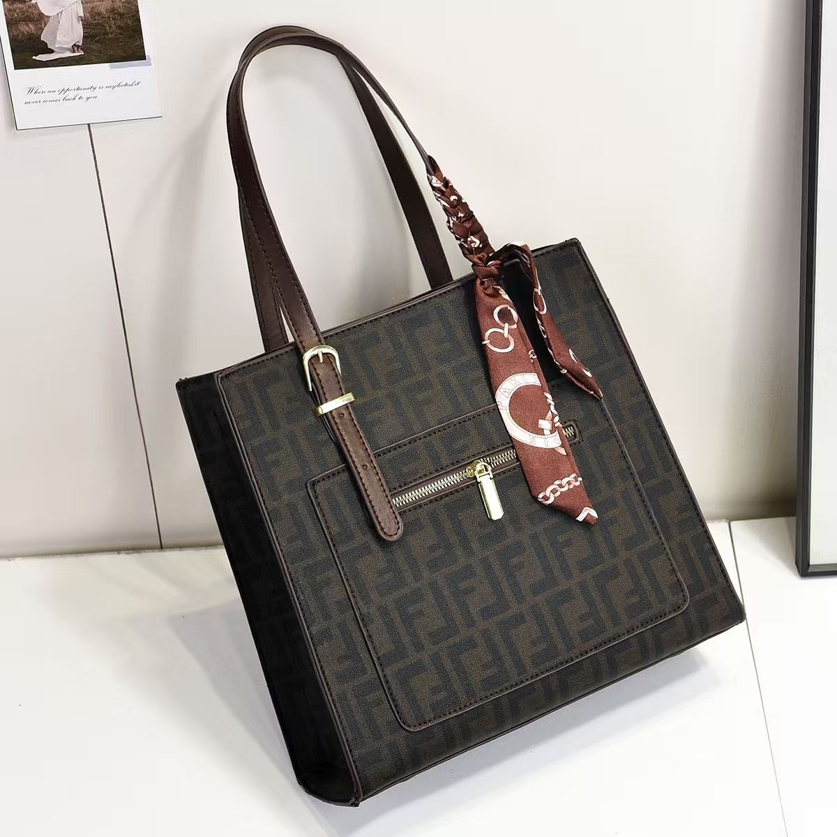 Best price for Luxury Monogram Tote Handbag – Designer-Inspired Fashion ...