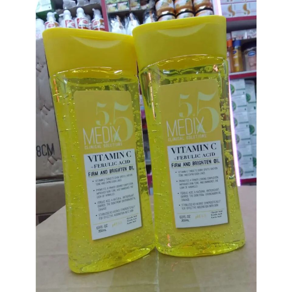 Best price for Medix 5.5 Vitamin C Body Oil 200ml Anti-Aging, & Anti-Dark Spots Firming ...