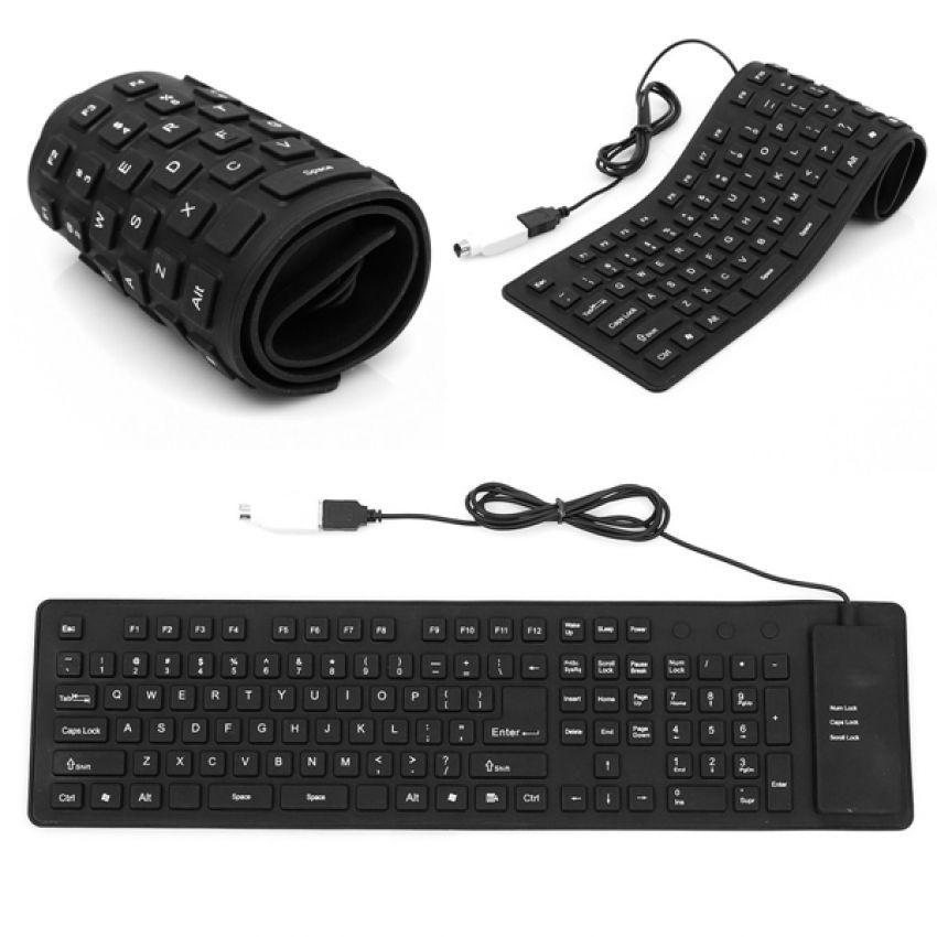 Best price for Flexible Keyboard Water Resistant Made From Silicone ...