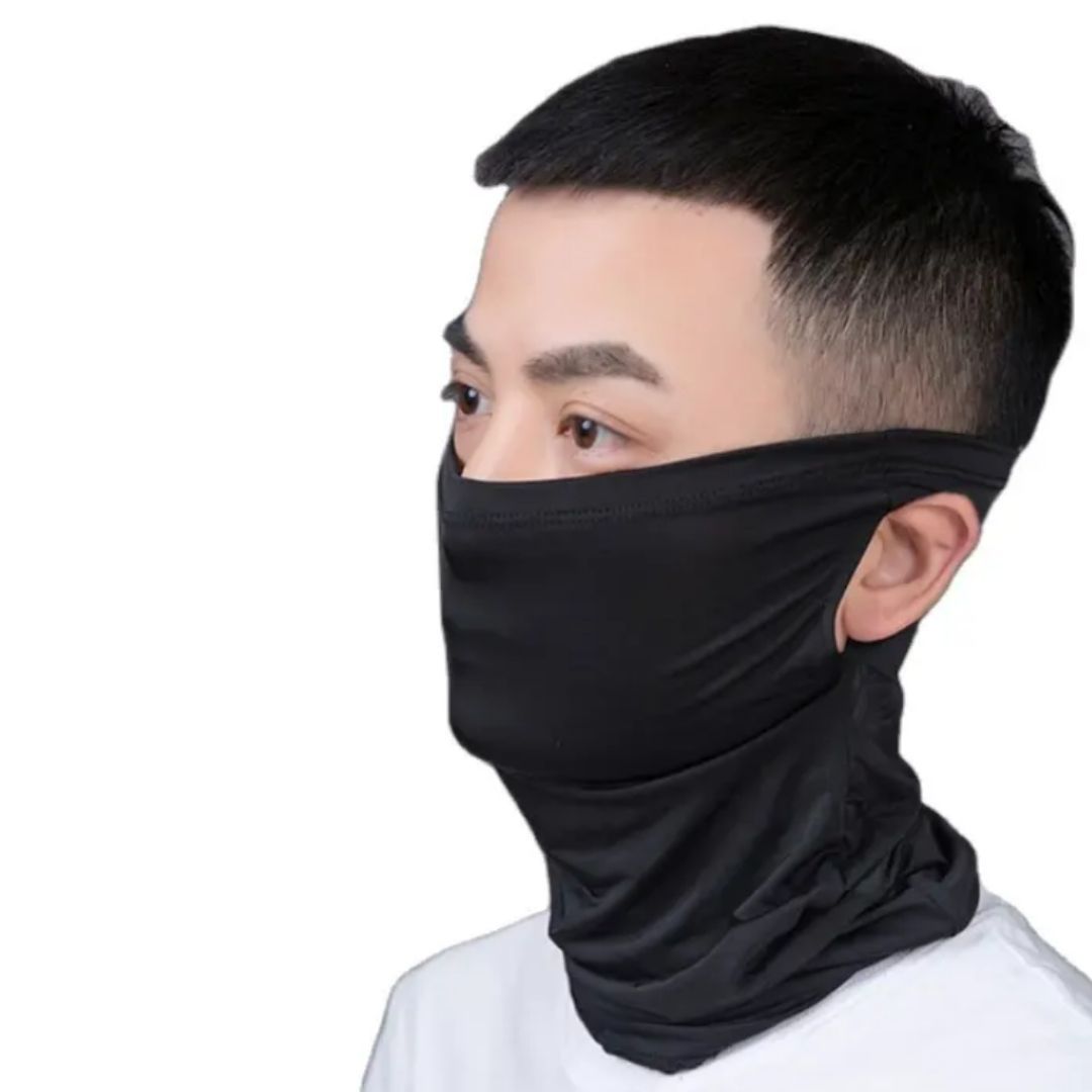 Best price for Half Mask Neck Gaiter with Ear Slits Slots Lightweight ...