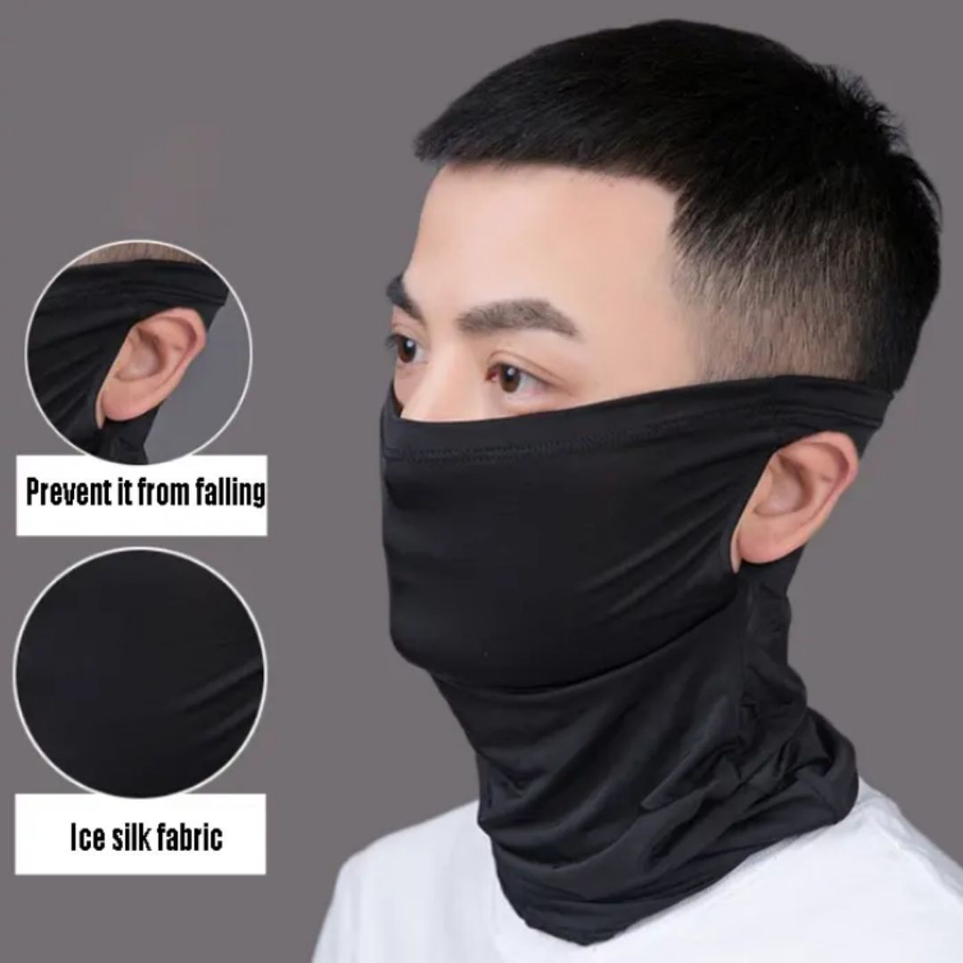 Best price for Half Mask Neck Gaiter with Ear Slits Slots Lightweight ...