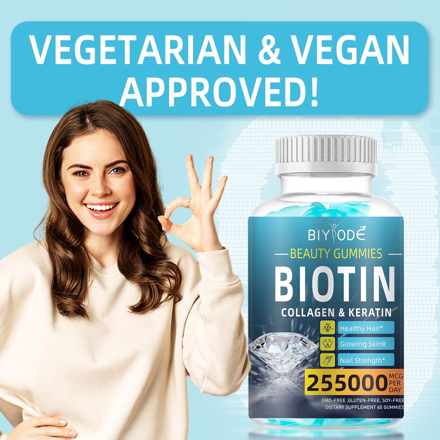 Black Friday Discounts for BIYODE Beauty Gummies - Biotin Collagen and ...