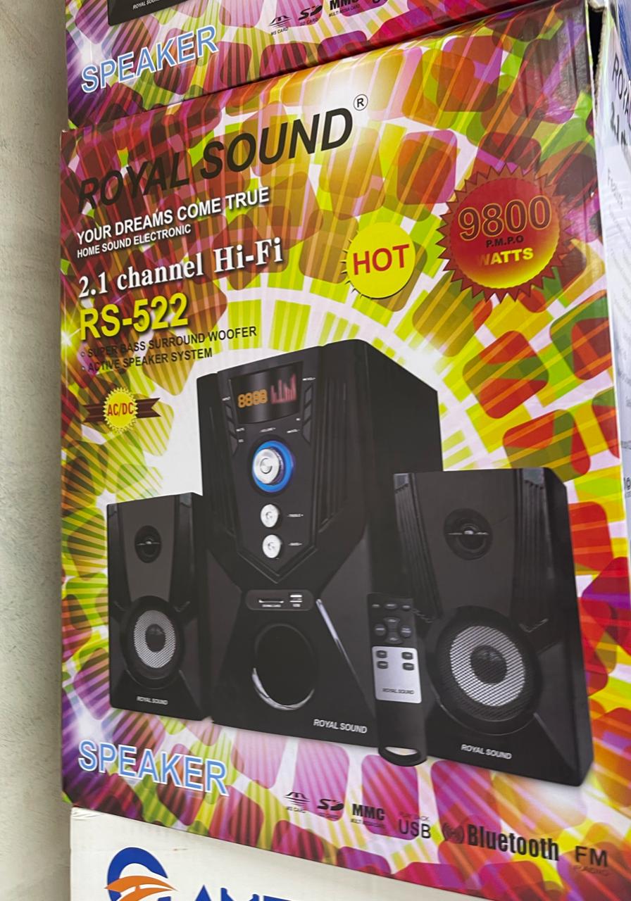 Best price for ROYAL SOUND RS-522 SUB-WOOFER SPEAKER SYSTEM- 9800 WATTS ...