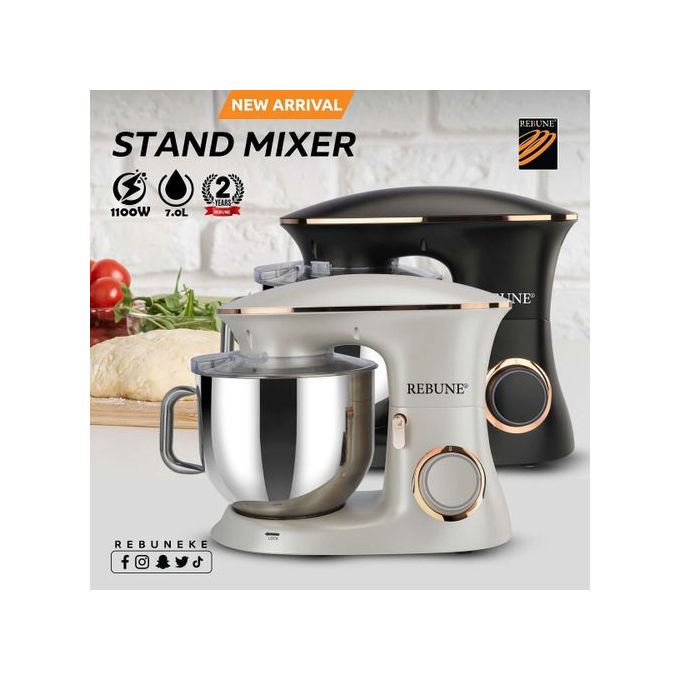 Best price for Rebune Professional Stand Mixer Color-White 1000144937
