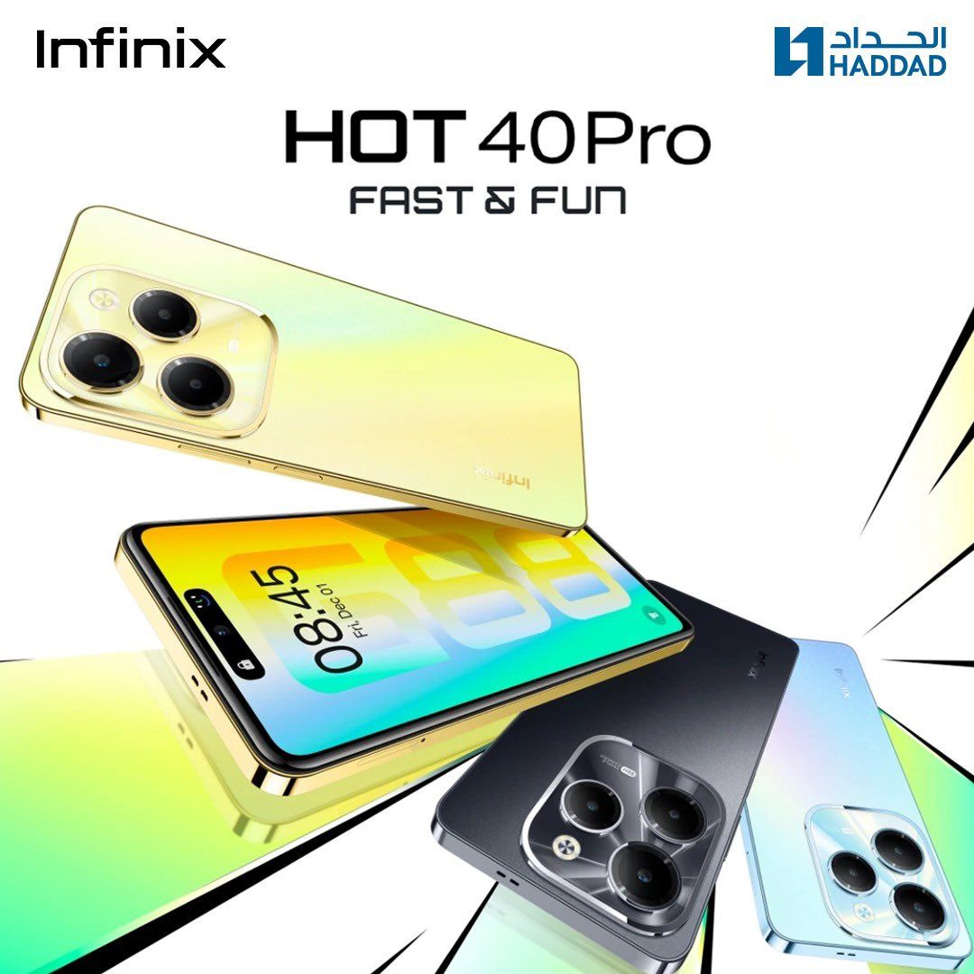 Exclusive discounts for Infinix Hot 40 Pro 256GB +16GB RAM (8+8GB), 6. ...