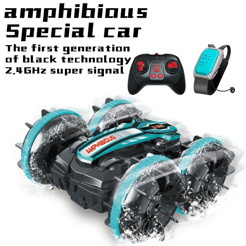 Best price for Remote control double-sided stunt amphibious amphibious ...
