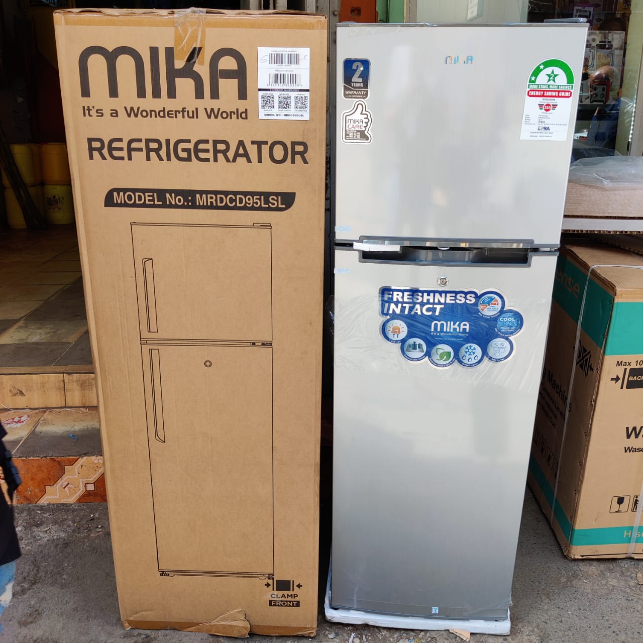 Black Friday Discounts for Mika 168Litres Double Door Fridge