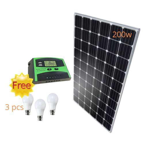Best price for Sunnypex SOLAR PANEL (All Weather ) 200Watts +Free Solar ...