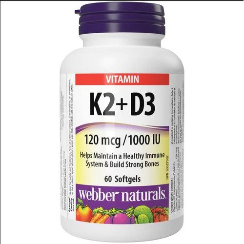 Best price for WebberNaturals Vitamin K2 + D3 120 Mcg/1000iu - Helps To ...