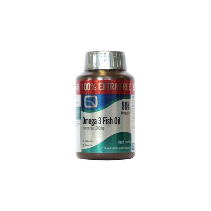 Best price for Quest Omega3 Fish Oil 1000mg 90s - For Heart, Brain And ...