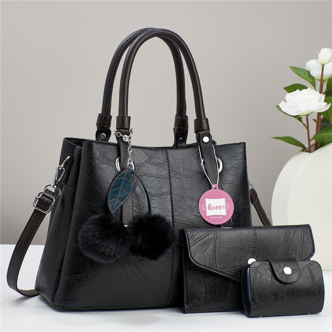 Best price for High Quality Classic Vintage 3 in 1 Fashion Handbags ...