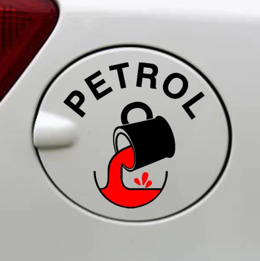 Best price for petrol fuel tank car sticker