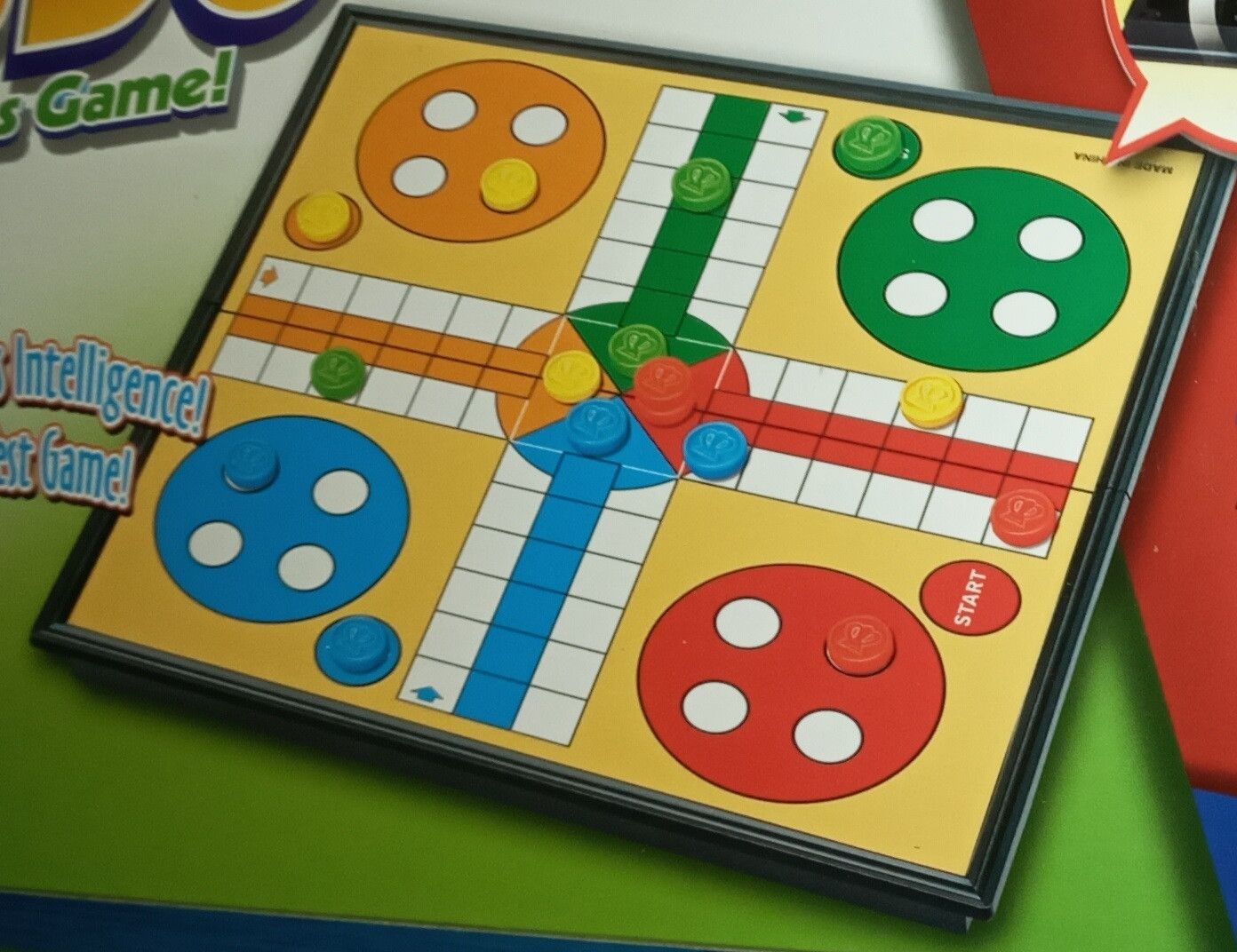 Best price for UPGRADED CLASSIC Ludo Game - Traditional Ludo Board Game ...