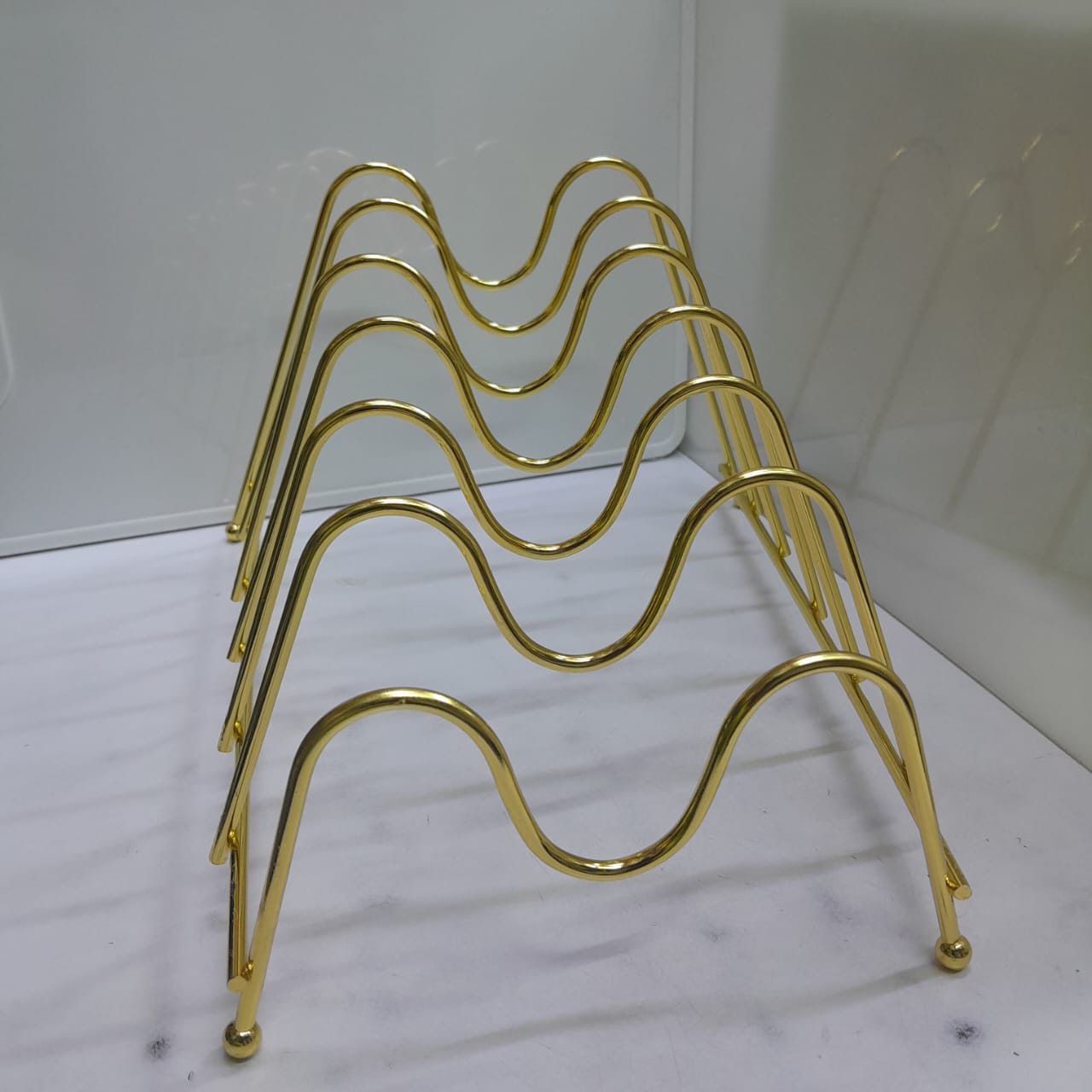 Best price for Elegant Countertop Dish Rack/Plate Stand for Modular Kitchen