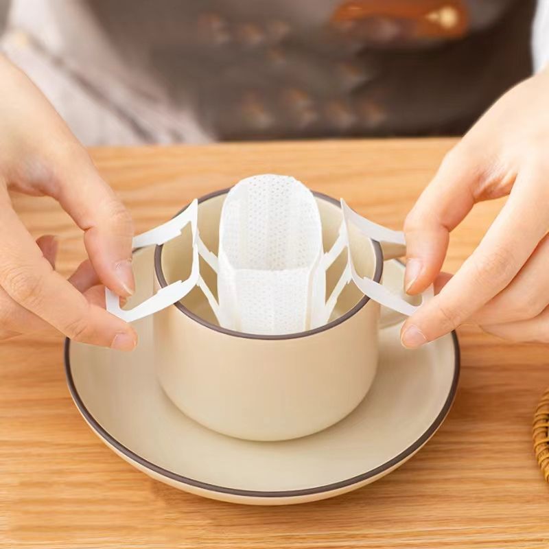 Black Friday Discounts for 50 pcs Coffee filter paper Hanging ear ...
