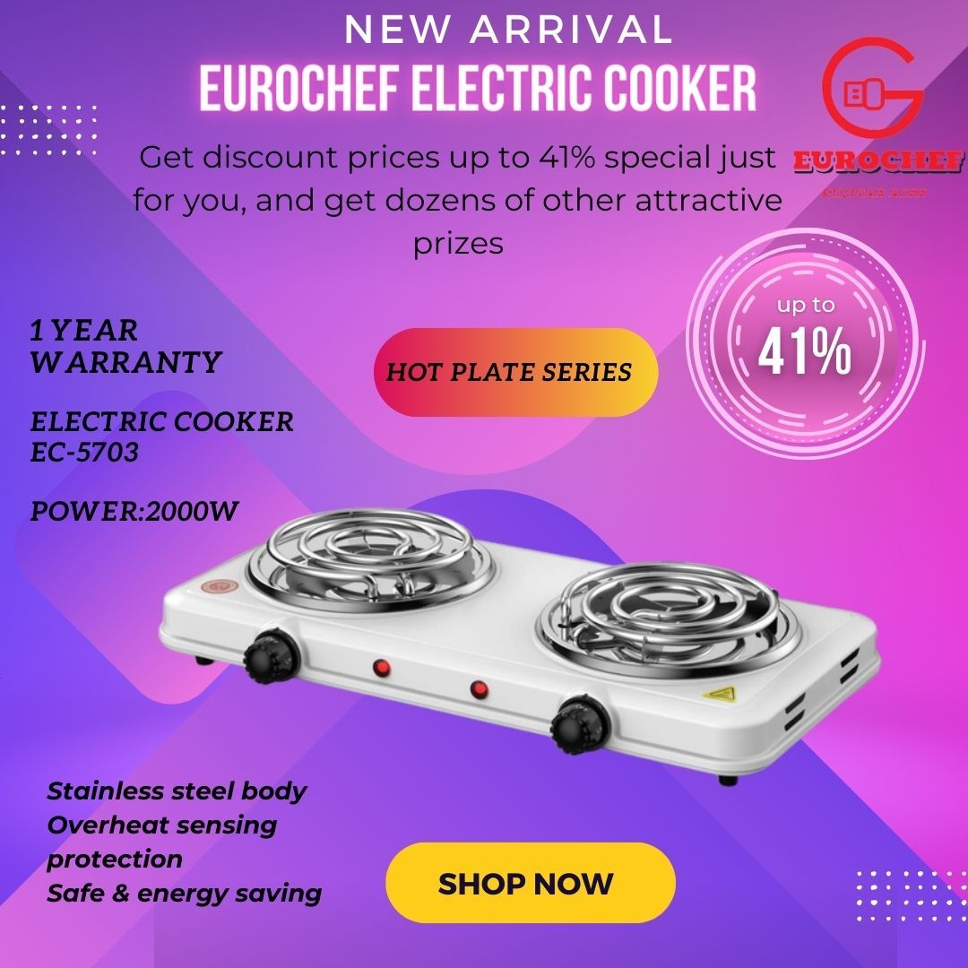 Best price for Original High Quality Eurochef Double Electric Cooker ...