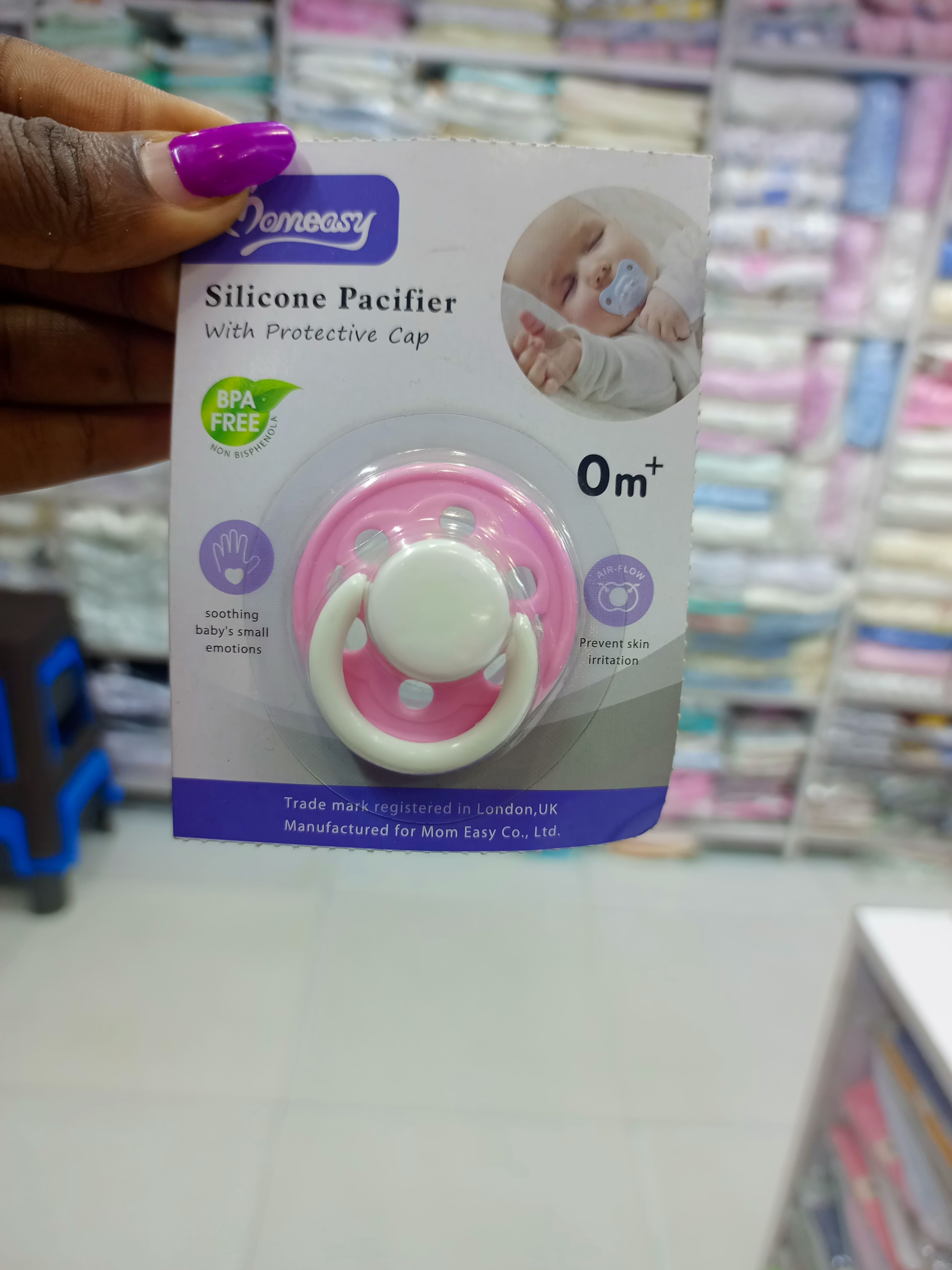 Best price for Mom Easy Newborn Baby Classic Silicone Pacifier- 0+Months