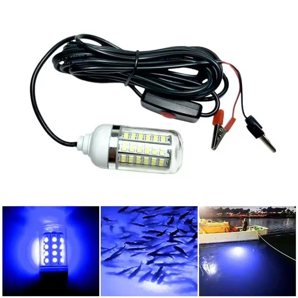 Best price for underwater fishing light,12V LED Fishing Trap Light 100W ...