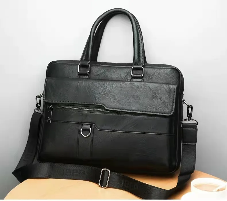 Best price for Briefcase For Men Man Business Briefcase Bag Split ...