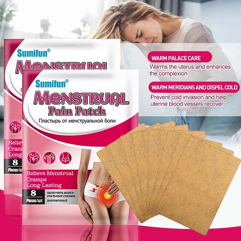 Best price for 8pcs Menstrual Pain Patch Heating Period Pain Heat Patch ...