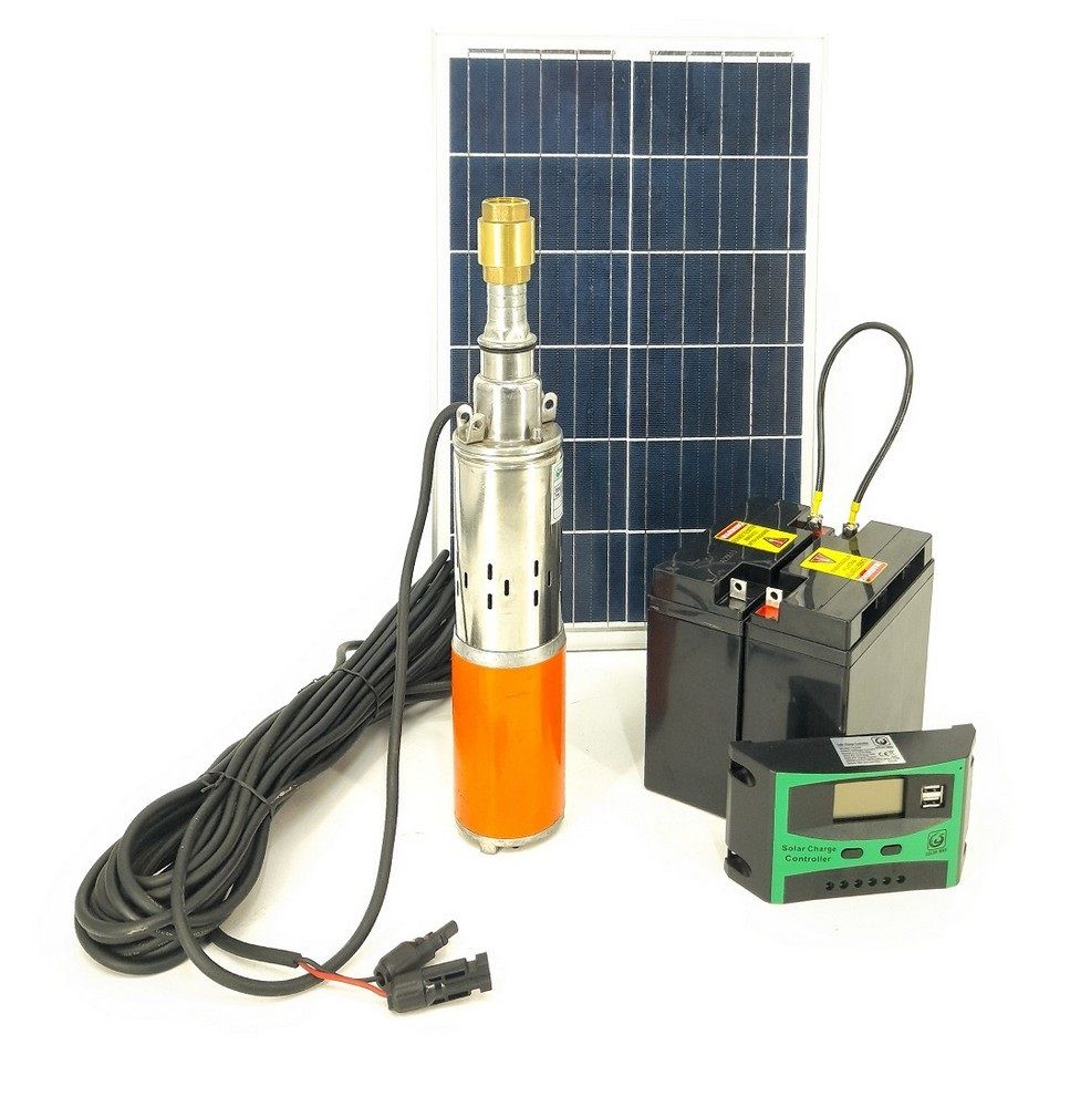 Best price for 24V 50m Solar Submersible Pump Kit with Solar Panel ...