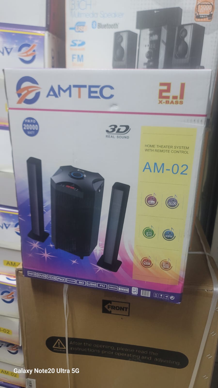 Best price for Amtec AM-02 2.1CH Multimedia Speaker BT/USB/SD/FM ...