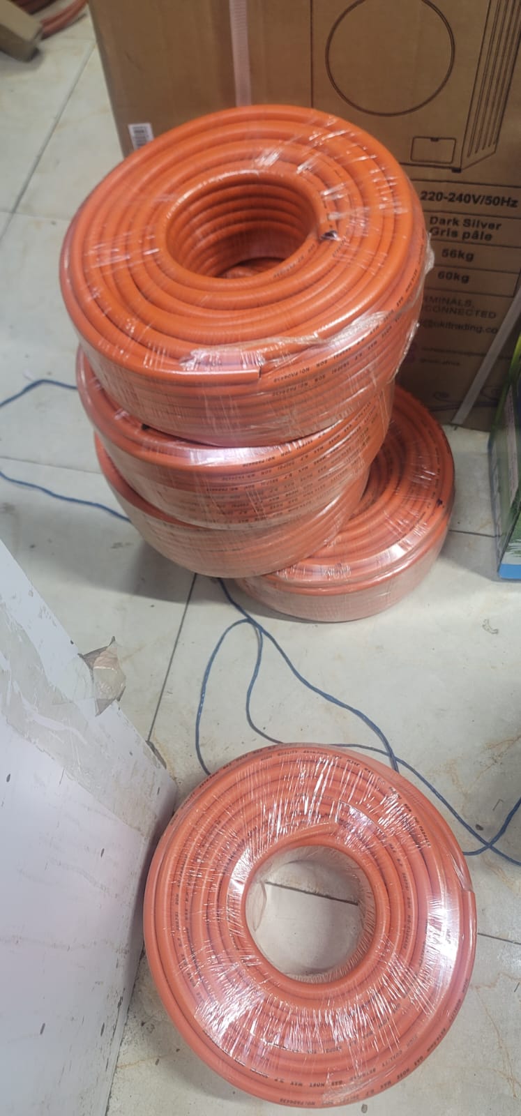 Best price for 50m lpg gas pipeColor: Orange Material: Rubber, Shape ...