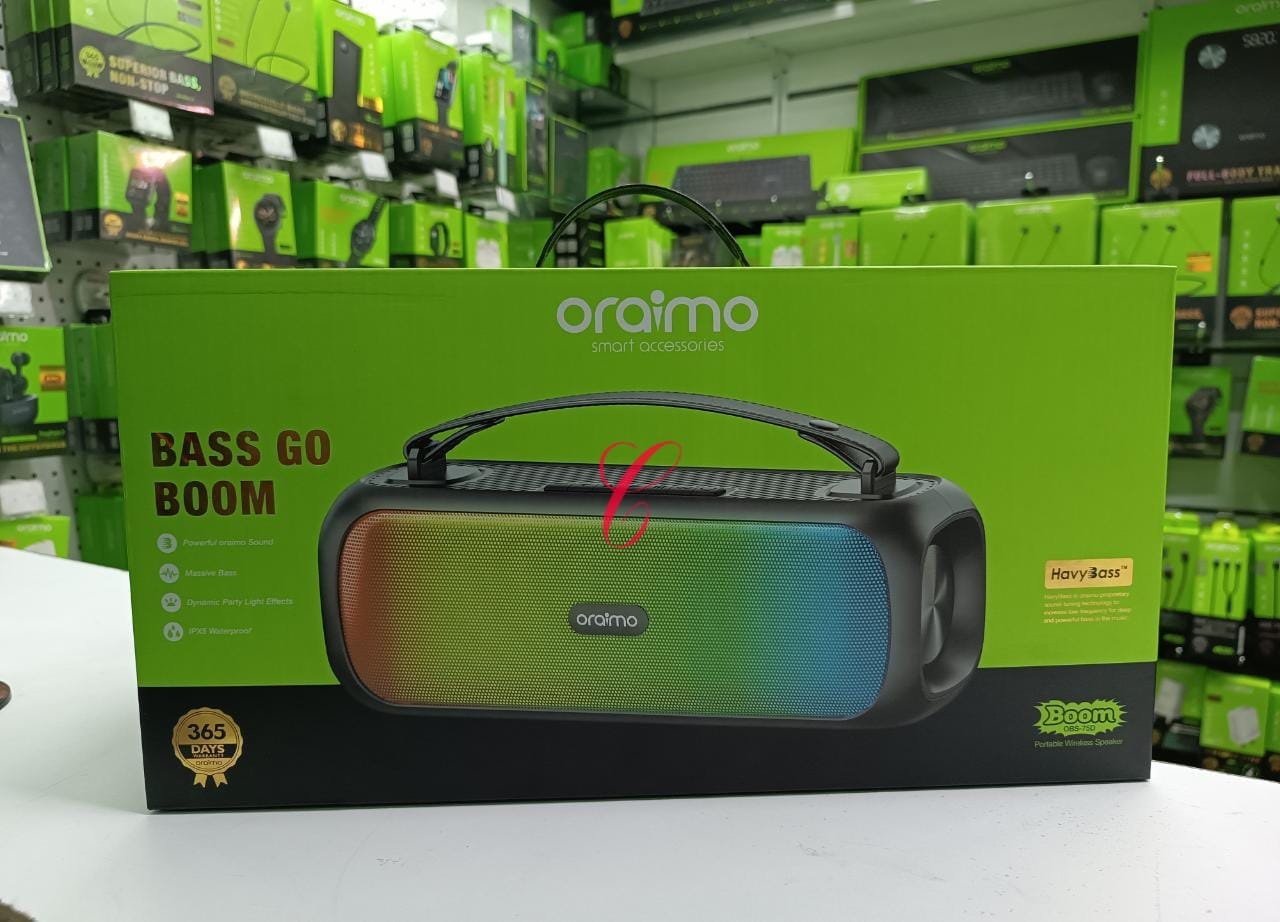 Best price for ORAIMO BOOM BASS GO SPEAKER, HAS A DEEPER INCREDIBLE BASE SYSTEM, FM RADIO AND ...