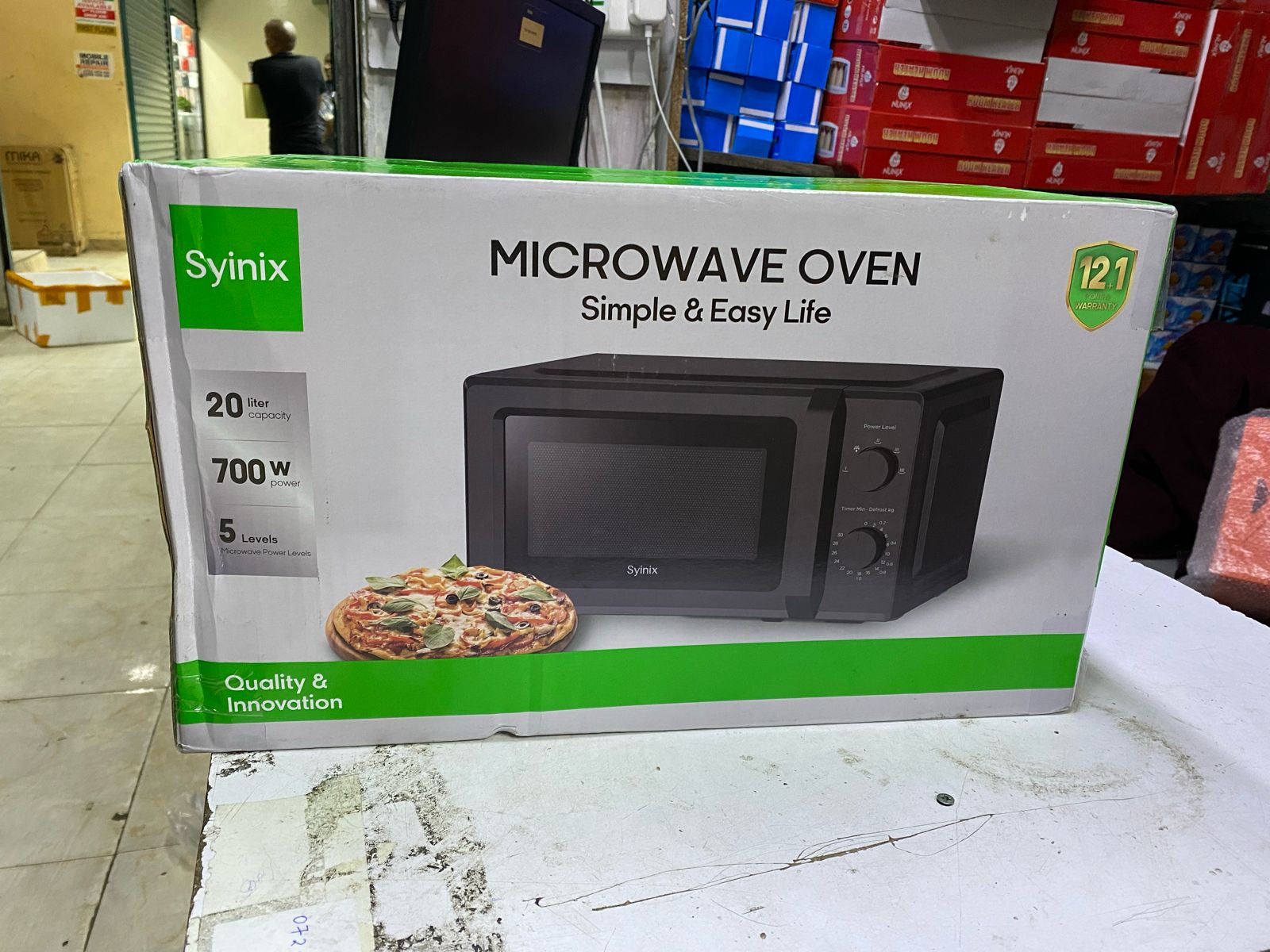 Best price for Syinix 20l microwave oven Easy-clean interior cavity ...