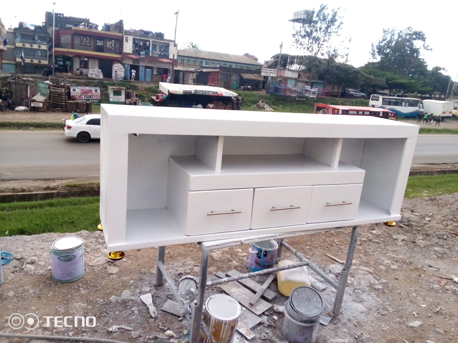 Best price for 【LIMITED OFFER】5ft White Istanbul TV Stand for Living Room