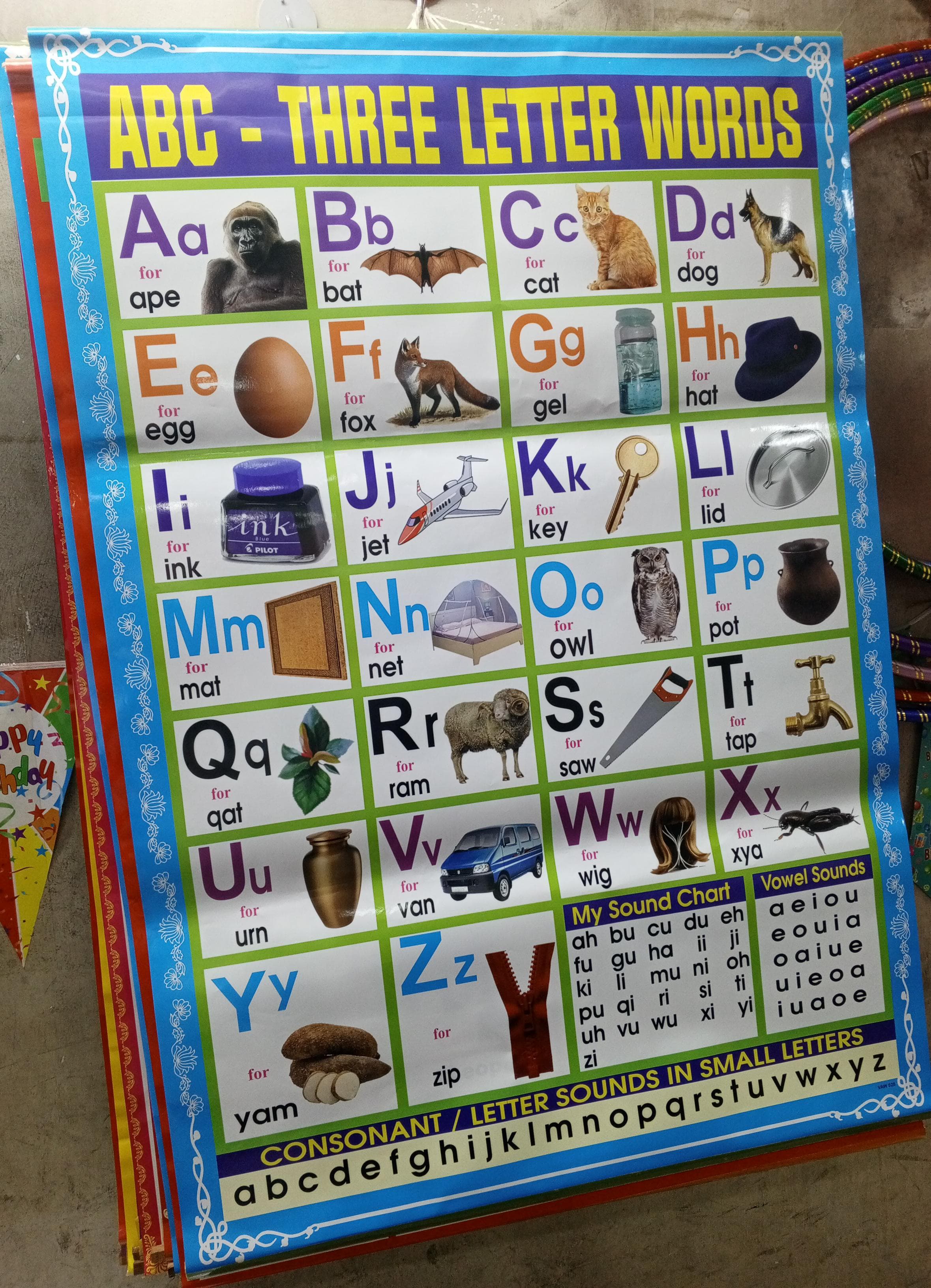 Best price for 5pcs Kids Learning educative Charts-Educational learning ...