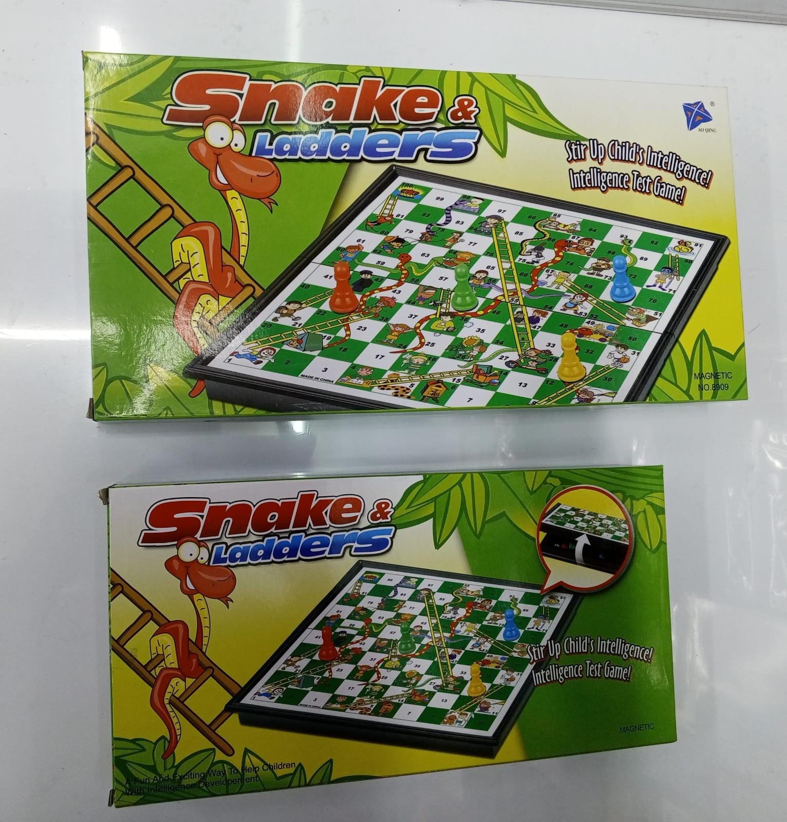 Best price for Snake & ladder Board game Color-Green 1000075310