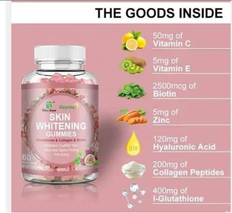Best price for DAYNEE SKIN WHITENING GUMMIES With Glutathione, Collagen ...