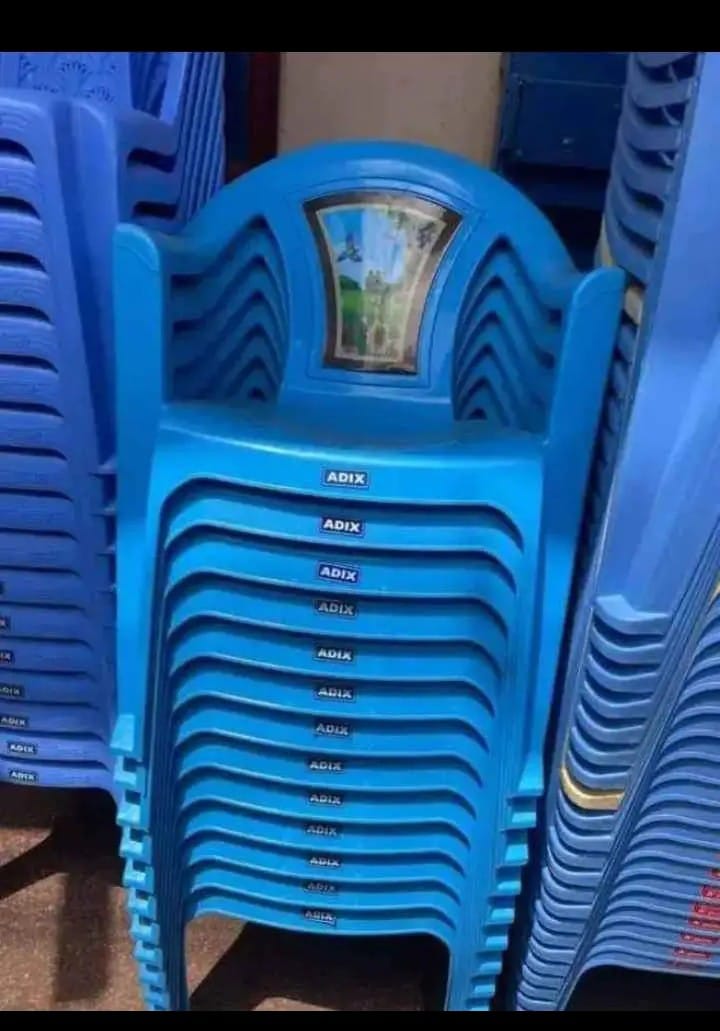 Best price for Adix Plastic Chair With Armrest-Blue.KEY FEATURES ...