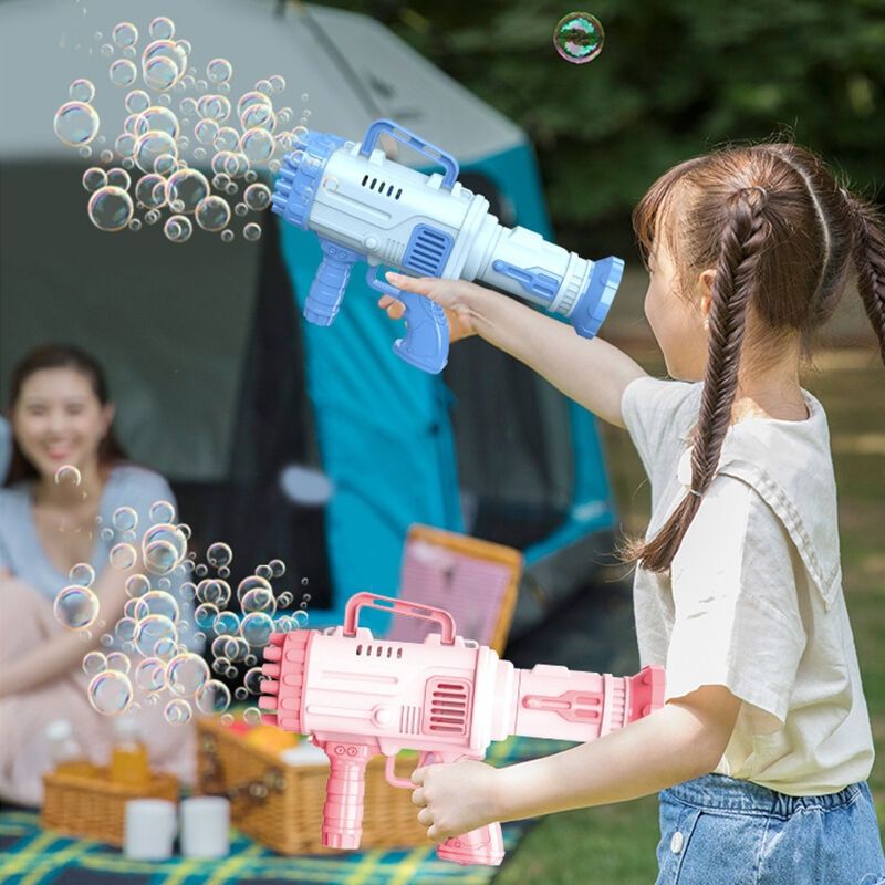Exclusive discounts for 36 Hole Bazooka Bubble Gun Toy Automatic Electric Machine Blaster For ...