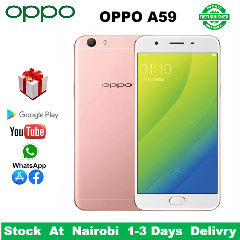 Best price for Refurbished OPPO A59 F1S 32GB+4GB 5.5" 13MP+8MP 3075mAh Fingerprint unlock phone ...
