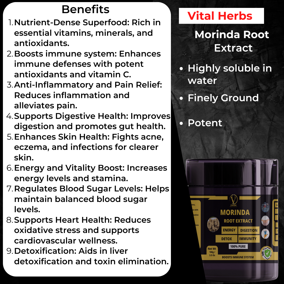 Best price for Morinda Root Extract Powder -100% Pure, A Nutrient-Dense ...