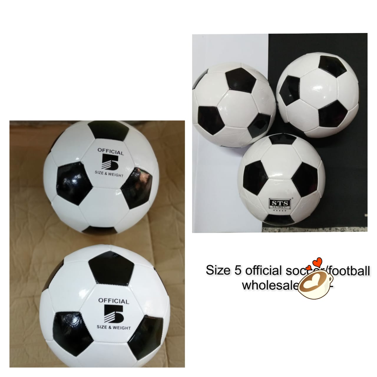 Best price for Football Top Quality Official Match Ball Size 5Made of ...
