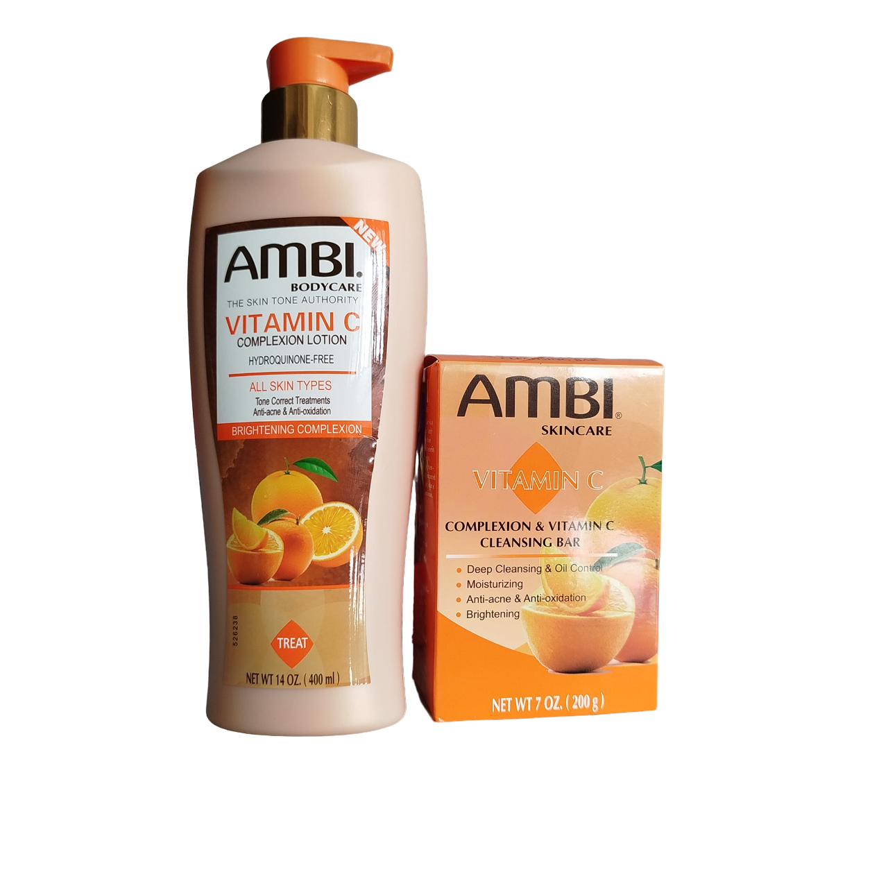 Best price for AMBI Vitamin C Anti-ACNE & Complexion Brightening Body Lotion + AMBI Vitamin C ...