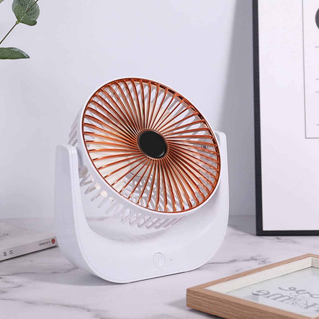 Best price for Desktop Silent Mini Fan, Rechargeable Desk Fan 3, office ...