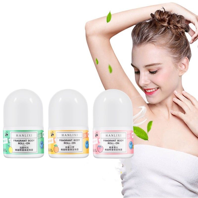 Best price for 3pcs Roll-on Women Antiperspirant Deodorant Underarm Perfume