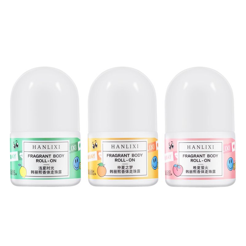 Best price for 3pcs Roll-on Women Antiperspirant Deodorant Underarm Perfume