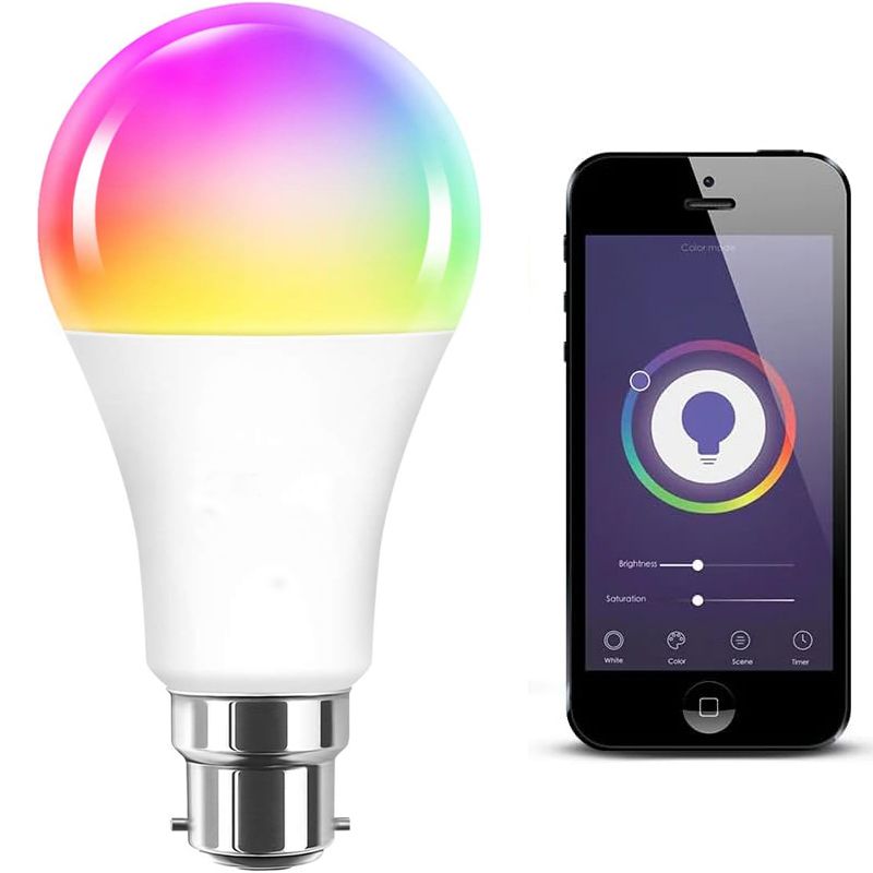 Best price for Smart Bulb B22 Light Bulbs, 15W LED WiFi Bulb, 2700K ...