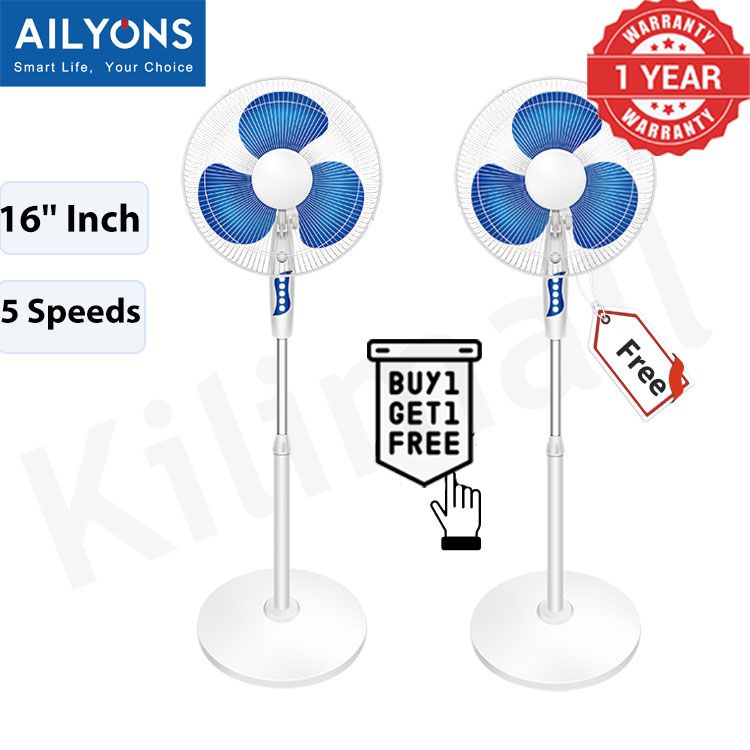 Best price for AILYONS FS-1609-K 16'' Inch Stand Fans, 5 Speed, 2PCS ...