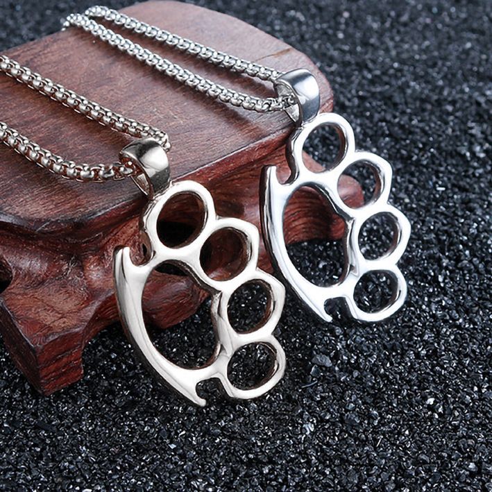 Best price for Mkufu wa wanaume Titanium steel finger set fitness ...