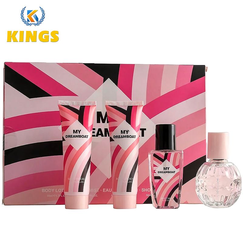 Best price for 4-Piece Ladies Perfume Body Lotion Shower Gel Set Fruity ...