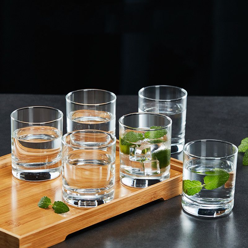 Best price for 6pcs 220ML High Quality Glass Whiskey Glass Glassware ...