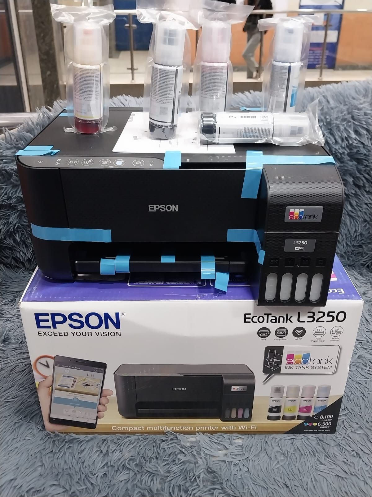 Best price for Epson Eco Tank L3250 A4 WIRELESS Printer (All-in-One)